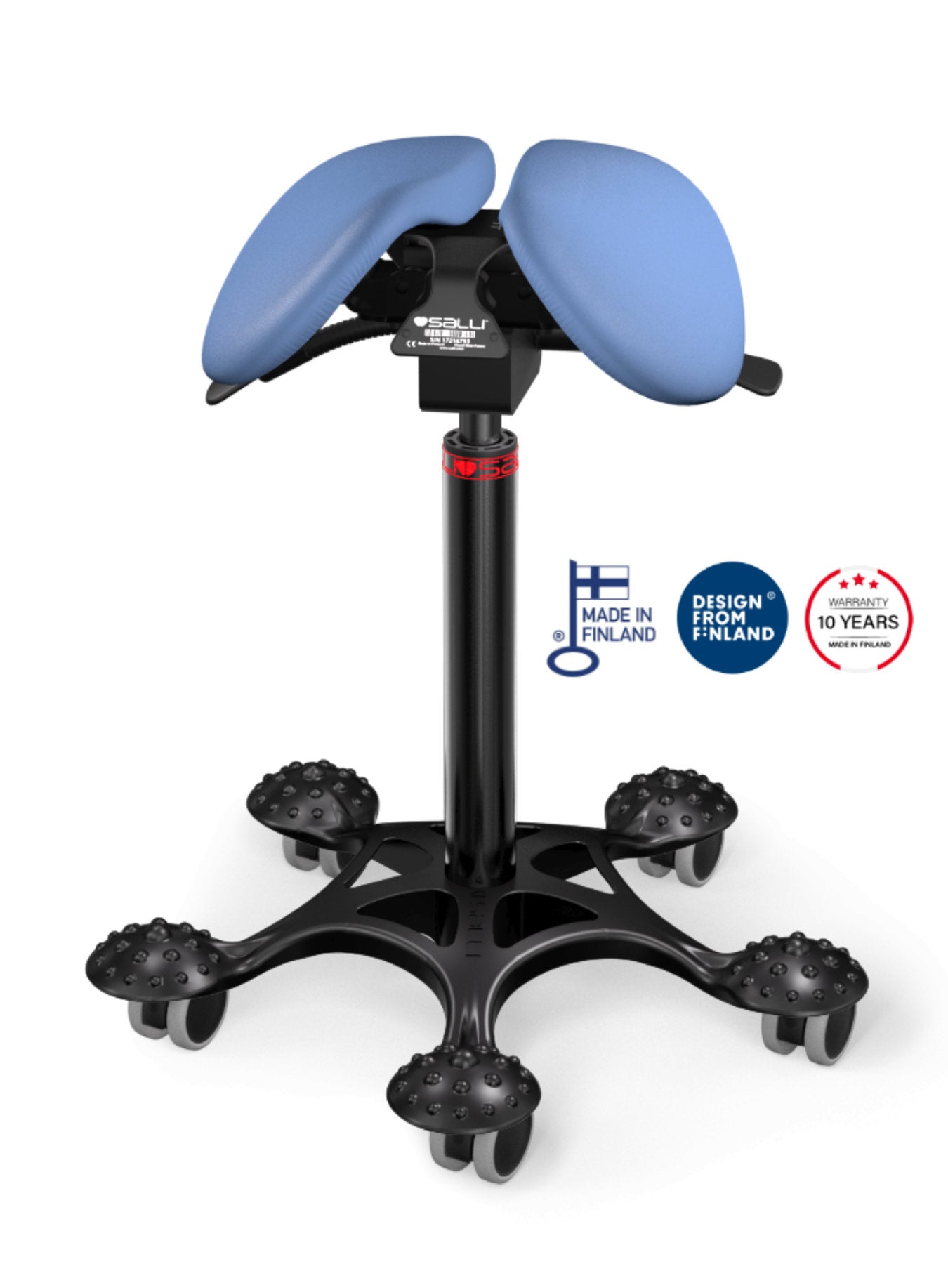 Salli Multiadjuster Saddle Seat - fully adjustable for extra comfort