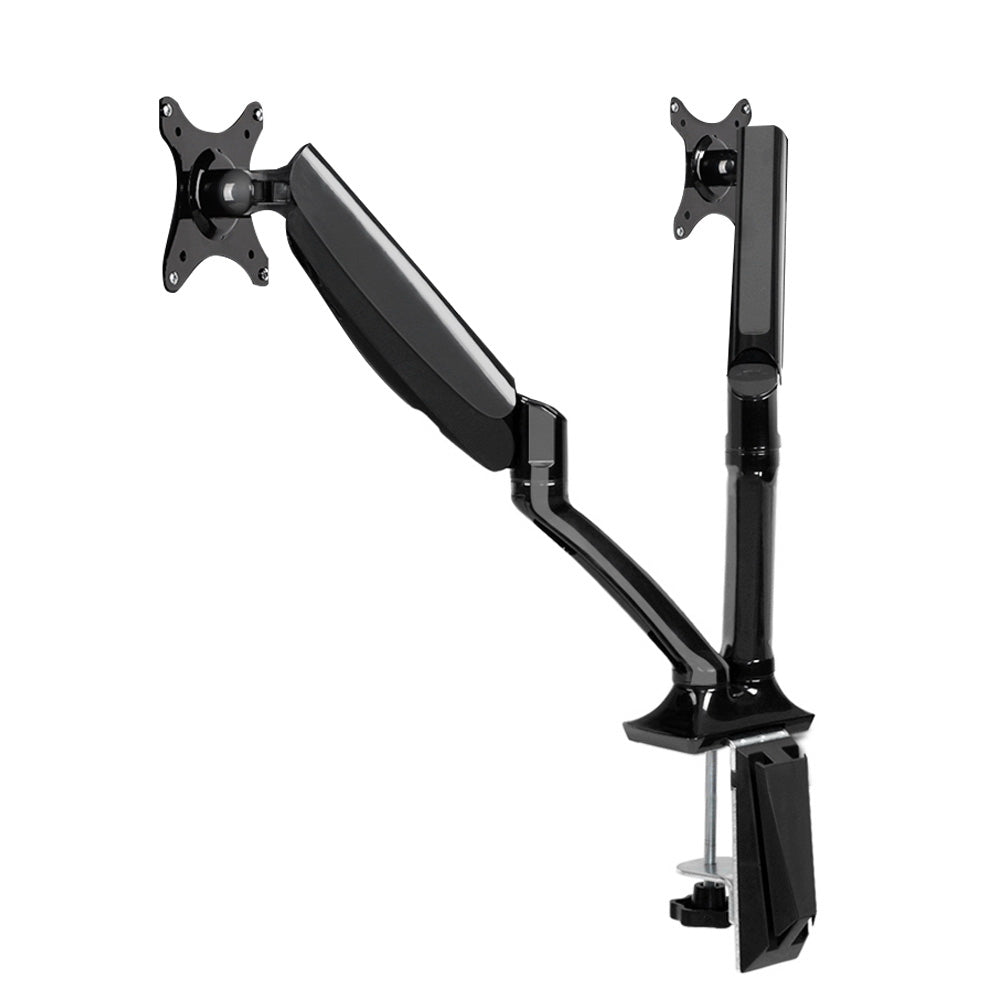 Artiss Monitor Arm Mount Dual Gas Black | Salli Australia